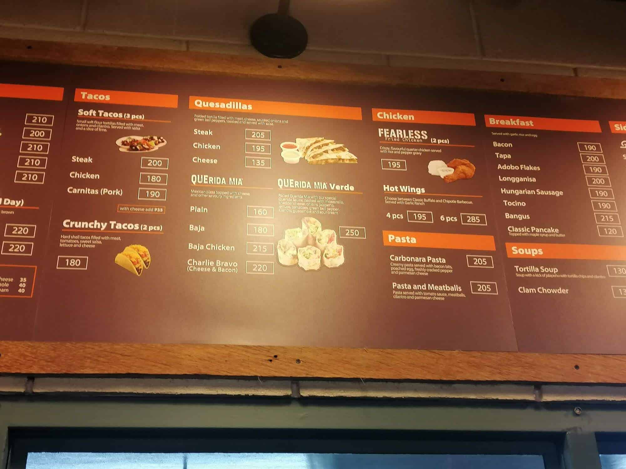 Army Navy Menu Philippines (2024) — Philippine Menus